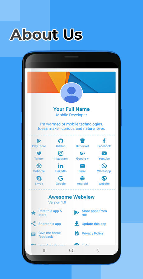 Smart Android WebView App Template by RazaAndroid | CodeCanyon Smart Android WebView App Template by RazaAndroid | CodeCanyon